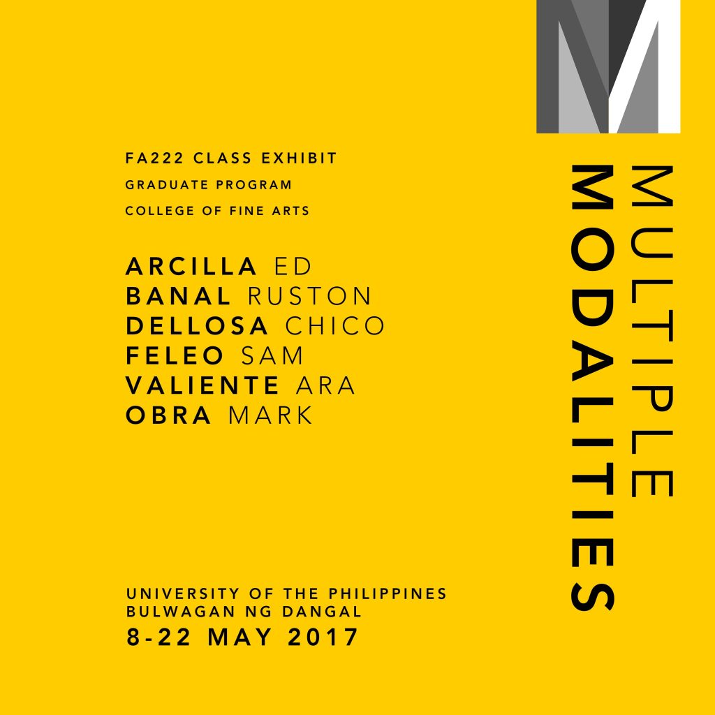 Multiple Modalities – Bulwagan ng Dangal University Heritage Museum ...